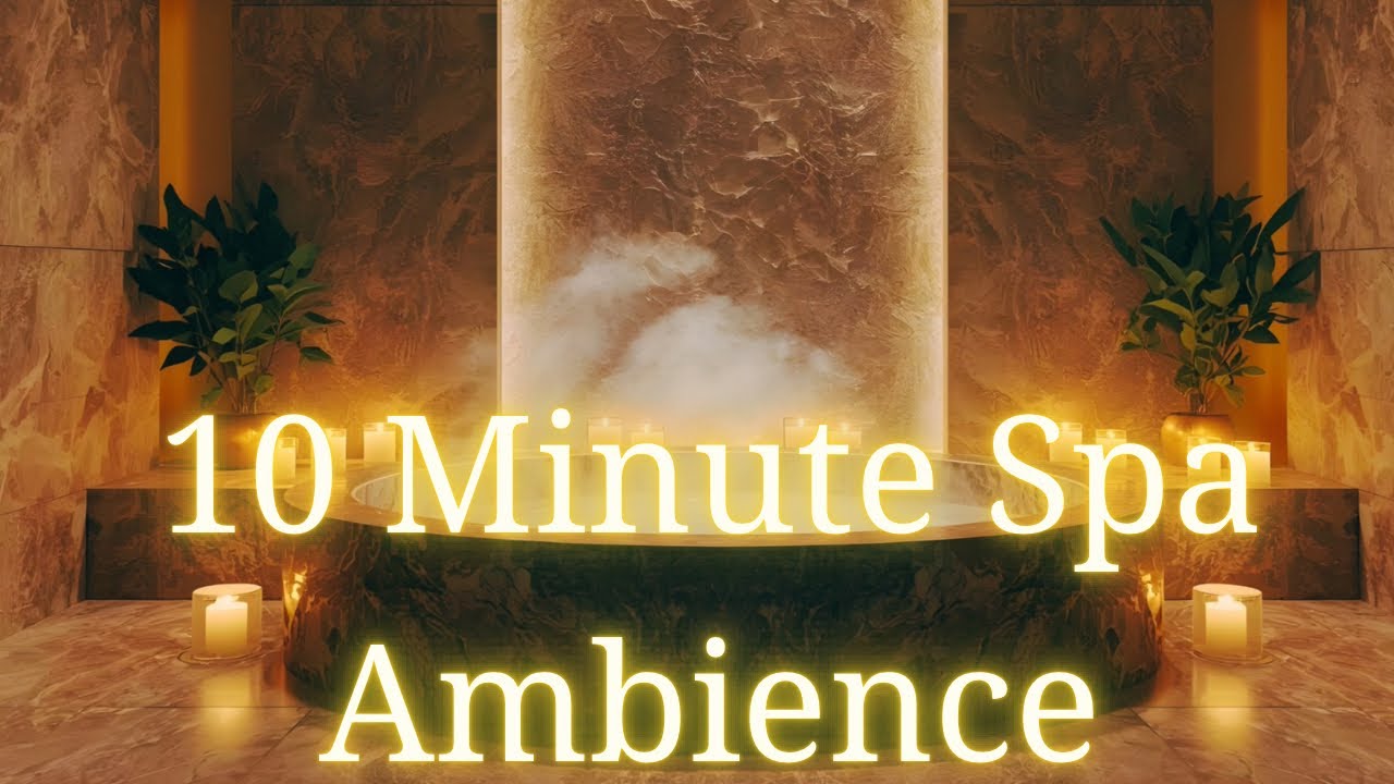 10-Minute Spa Ambience – Luxury Calm Experience for Zen Vibe ...
