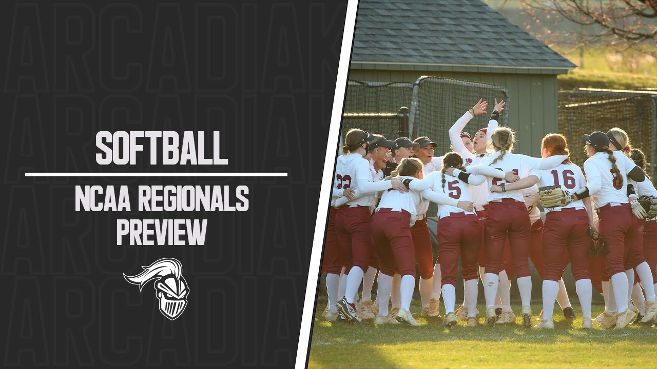 2022 Arcadia Softball NCAA Glenside Regional Preview - YouTube