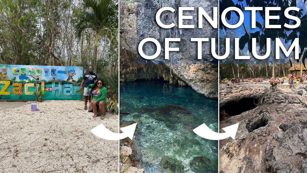 Exploring the Mysterious Cenotes of Tulum! | Mexico Travel Vlog - YouTube