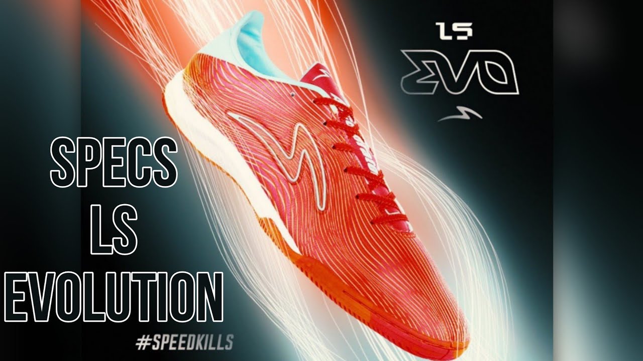 UNBOXING & REVIEW SEPATU FUTSAL SPECS LS EVOLUTION IN PENERUS SPECS LS ...