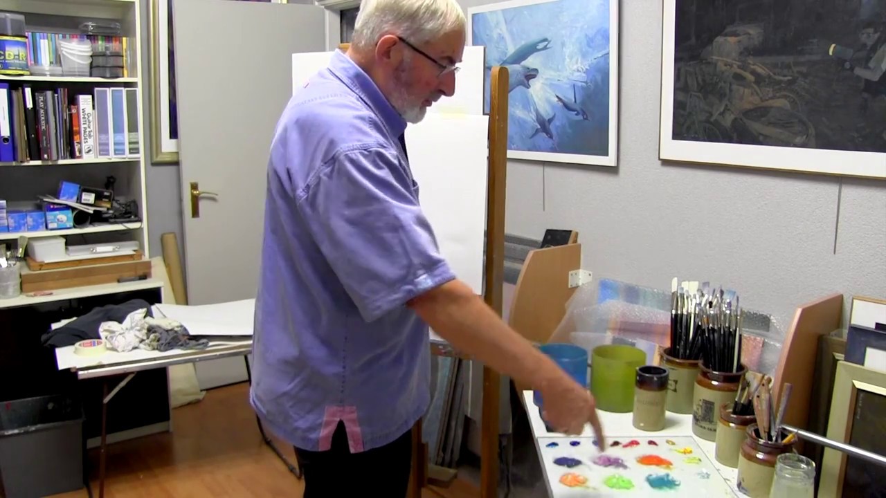 Types of Paintbrushes and Brushstrokes - Gerry Miles - YouTube