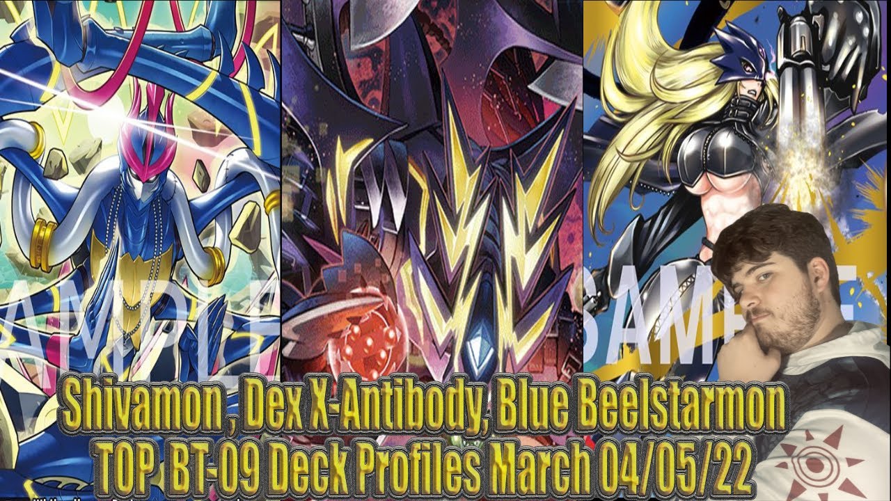 Shivamon, Dex X-Antibody, Blue Beelstarmon | Top Decks | X-Record ...