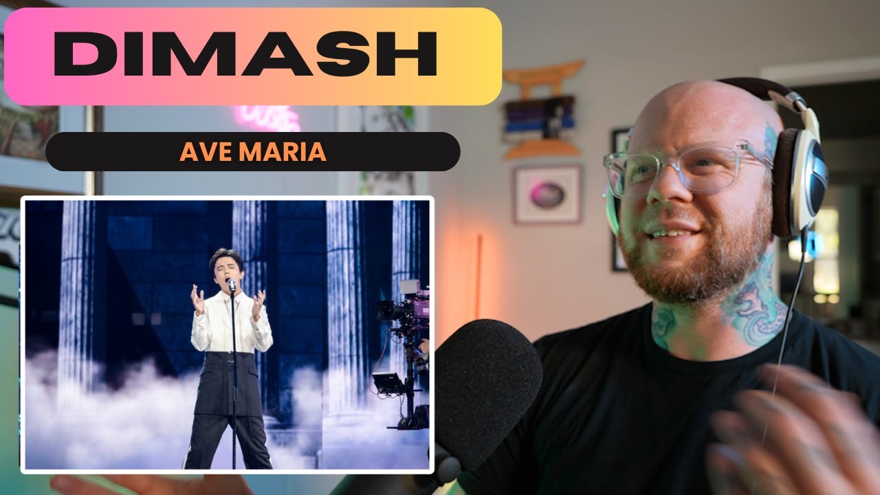 DIMASH - Ave Maria (New Wave 2021) FIRST TIME Reaction - YouTube