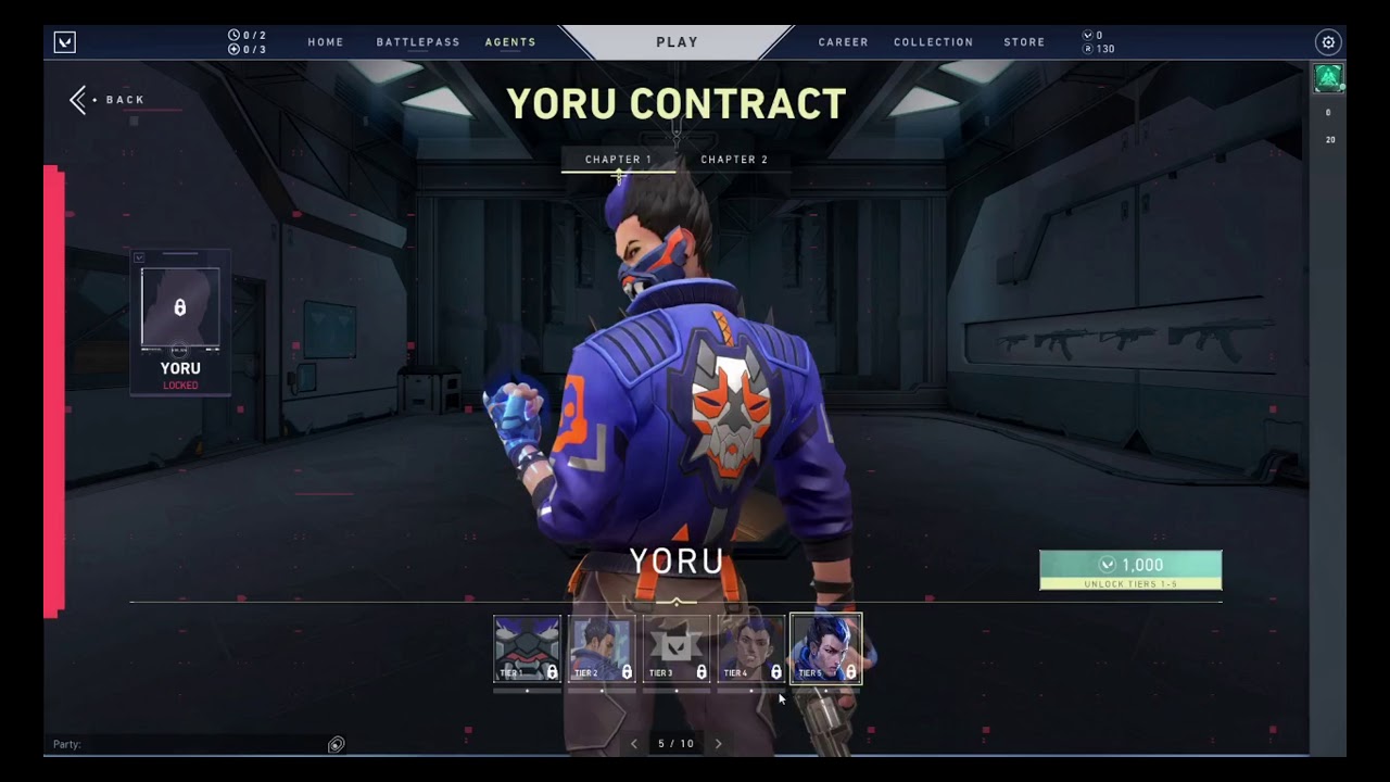 New Valorant Agent Yoru Revealed : YORU CONTRACT - YouTube