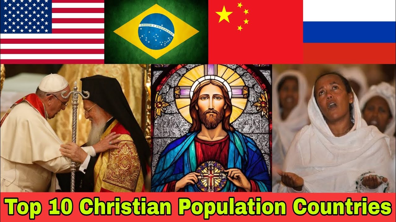 Top 10 Christian Population Countries 2024 - YouTube