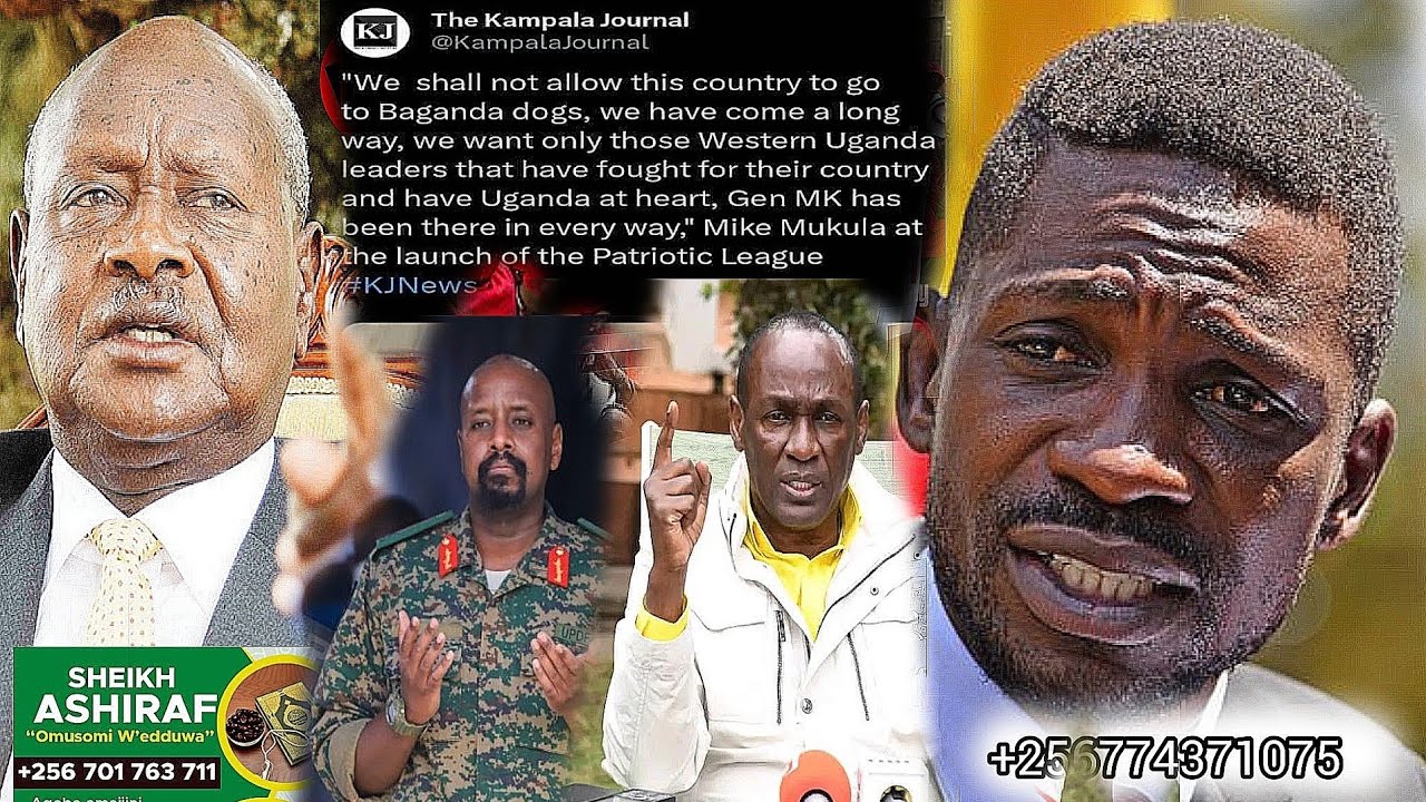 EBYA CAPT. MIKE MUKULA OKUVUMA ABAGANDA EMBWA MUSEVENI AMULAGIDDE ...