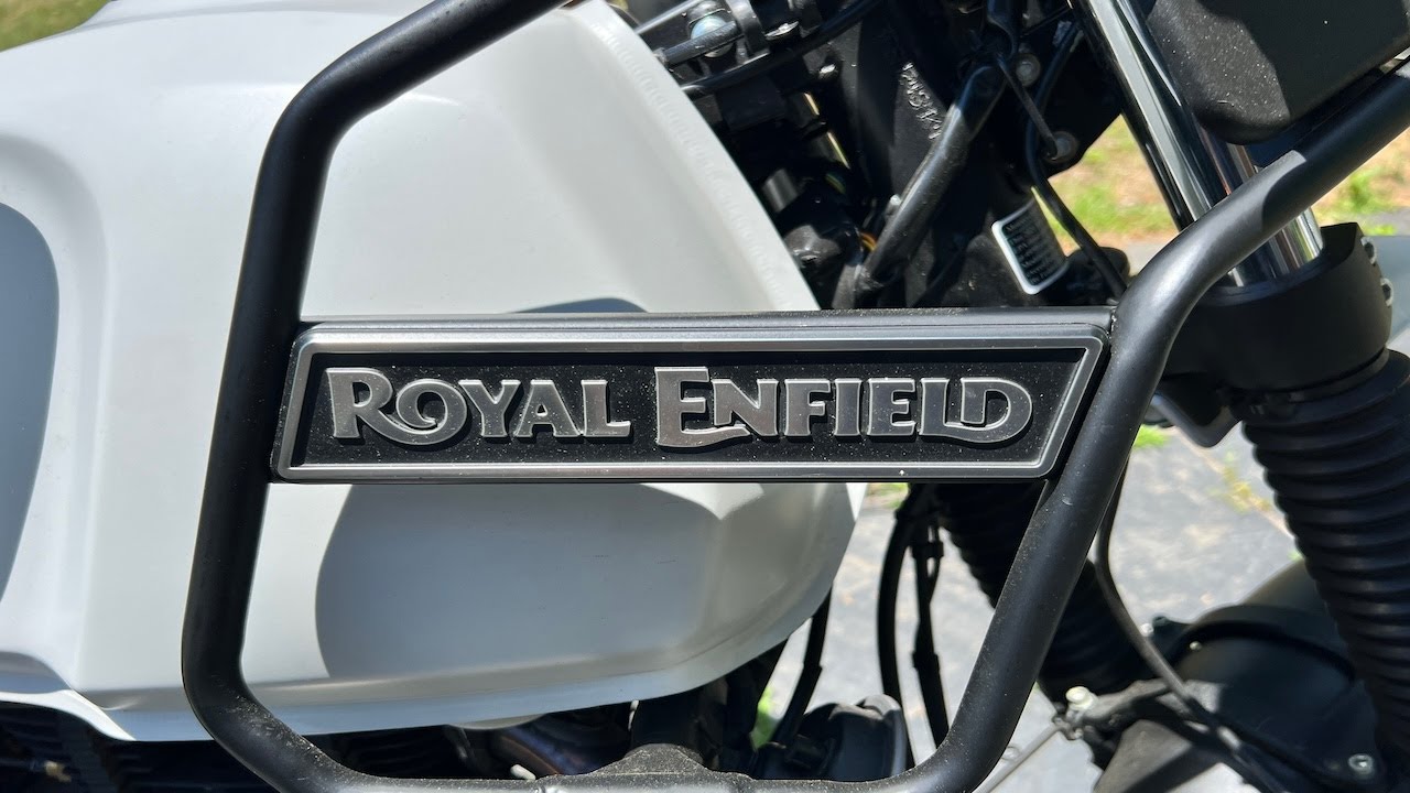 Her first ride on a 2021 Himalayan! - YouTube