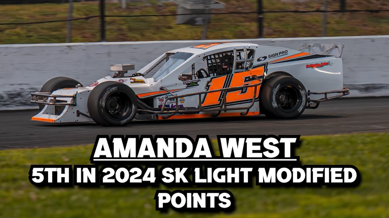 Amanda West - 5th in 2024 SK Light Modified Points - YouTube