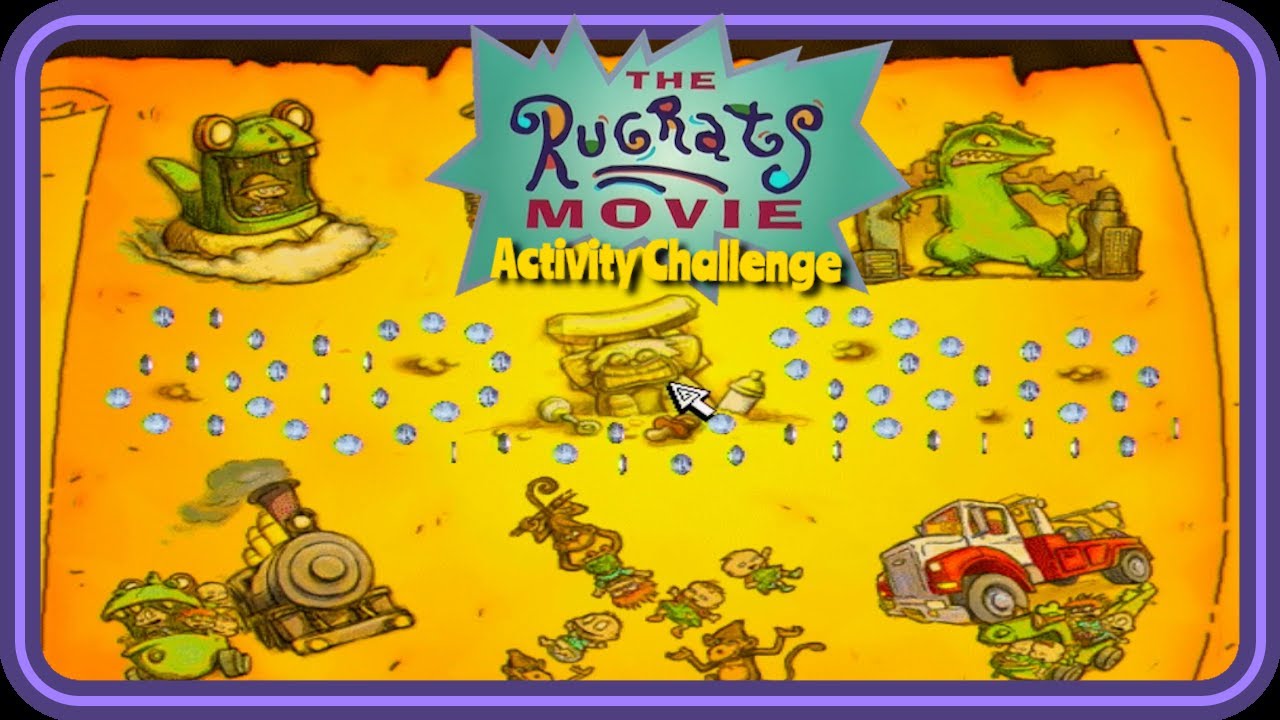 Got All the Coins!! || Rugrats Activity Challenge - Part 2 - YouTube