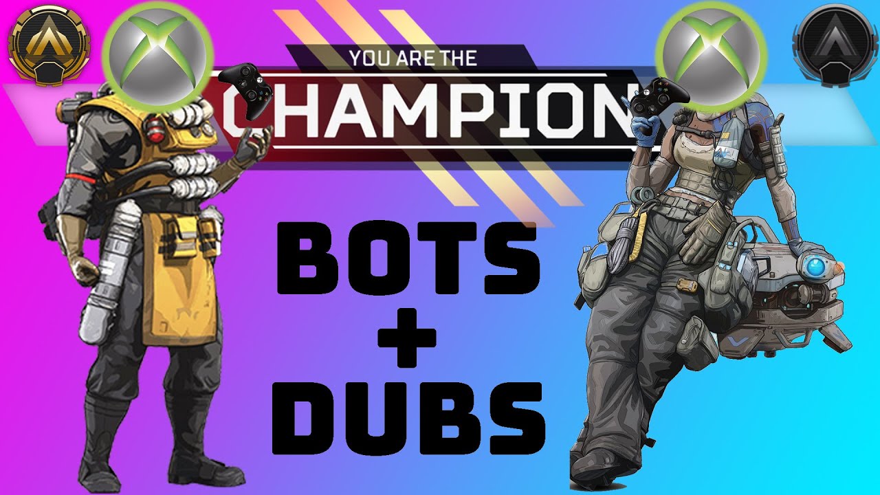 Carrying Xbox Bots in Ranked Apex - YouTube
