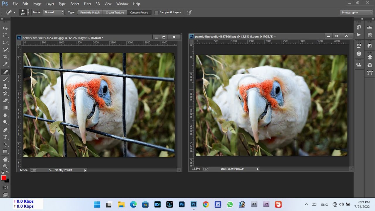 How do I get rid of the little boxes in Photoshop? How do I remove a ...