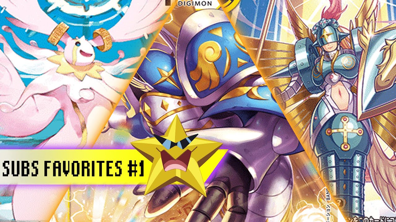 3 Great Angels EX06 Subs Favorites Deck Profile [Digimon Card Game ...