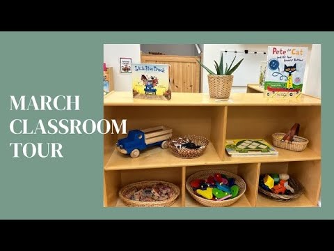 MARCH CLASSROOM TOUR || TOY ROTATION || TODDLERS & PRESCHOOLERS - YouTube