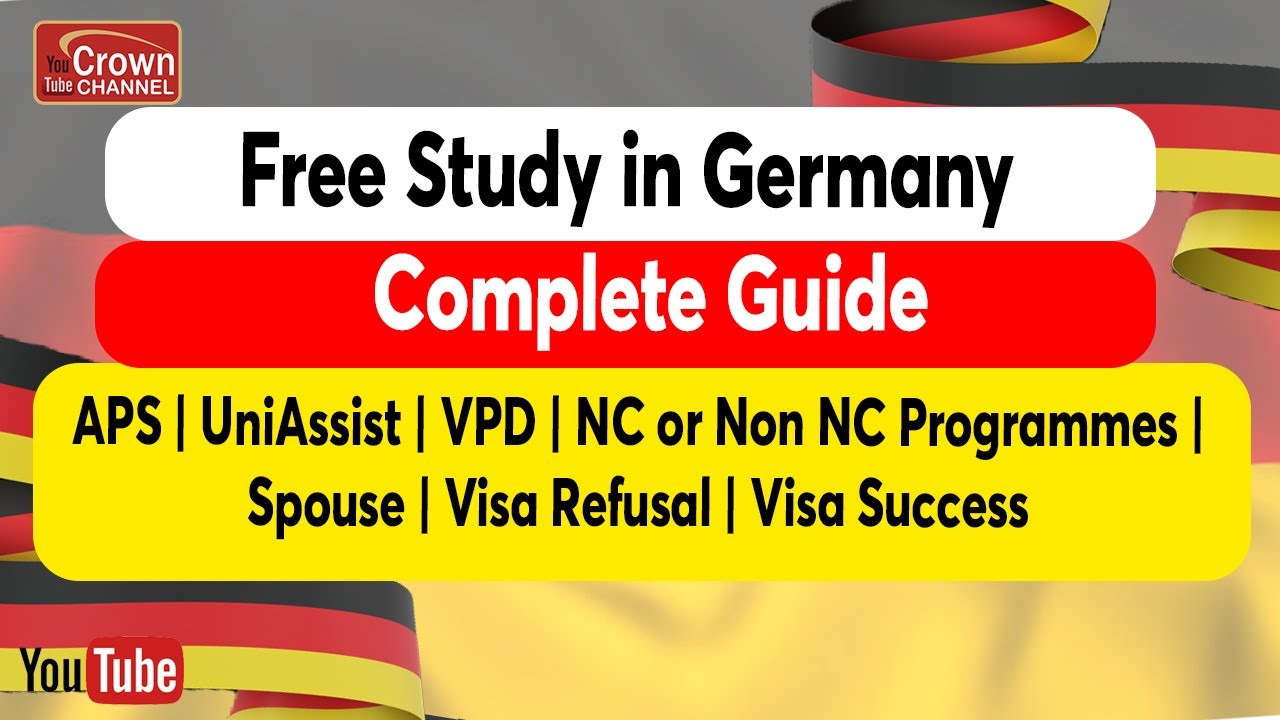 Free study in Germany | APS | UniAssist | VPD | NC/Non-NC Programs ...