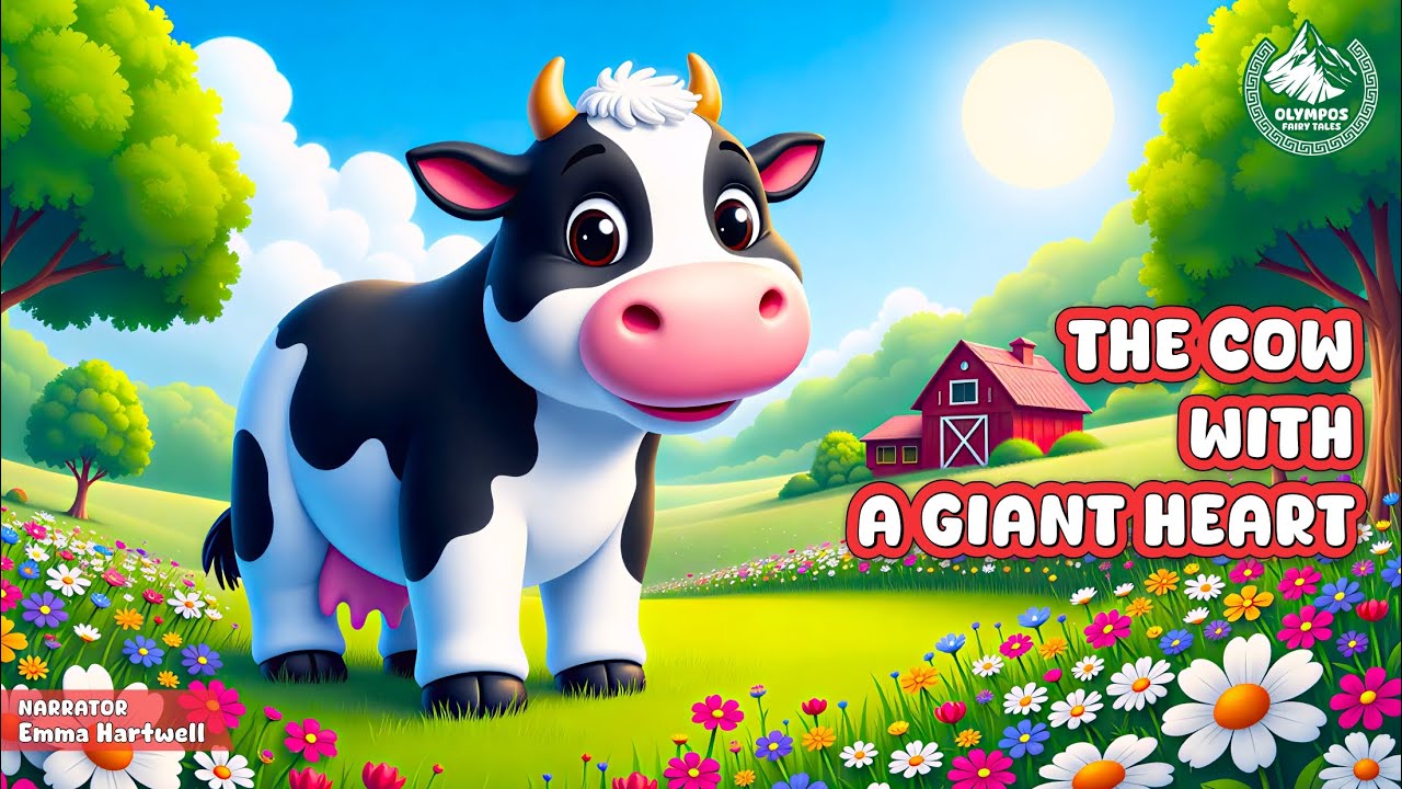 The Cow with a Giant Heart | English Bedtime Stories for Kids | 2 - 4 ...
