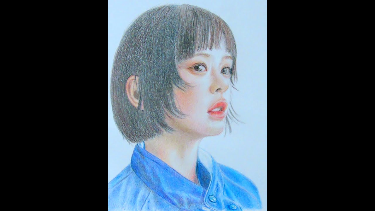 Drawing NewJeans Hanni - YouTube