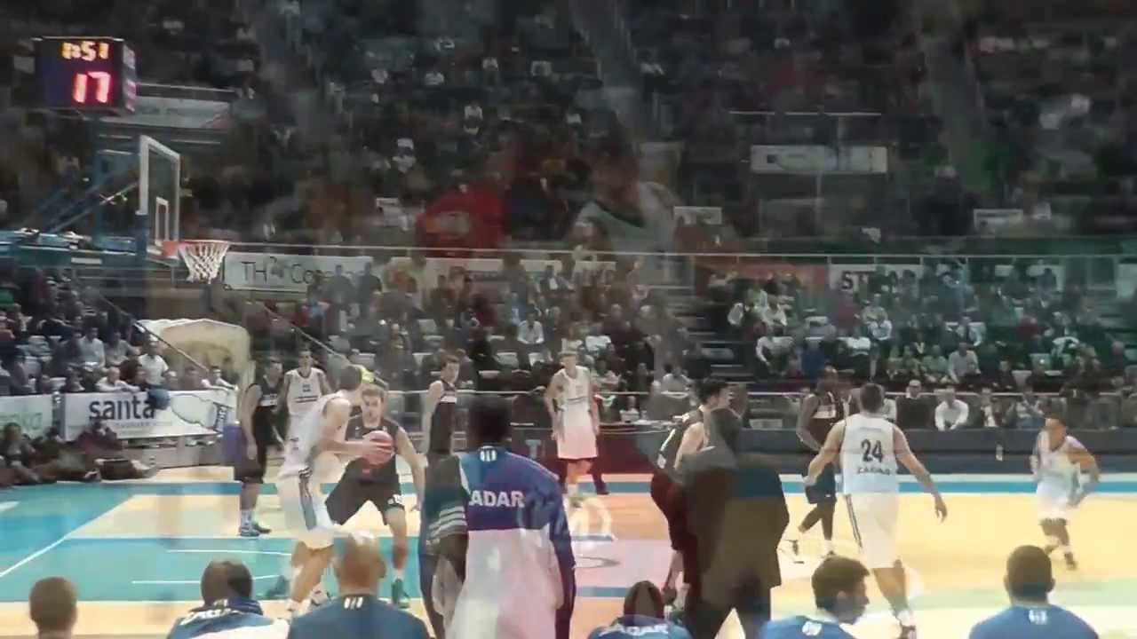 Zadar - Partizan 56-64 (20.01.2014.) - YouTube