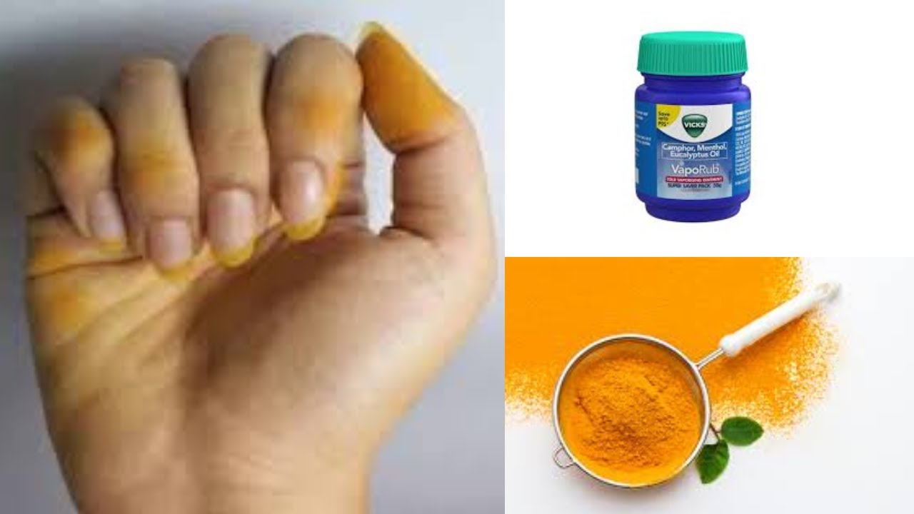 ASMR Cleaning | How to Remove Turmeric Stains from Skin - YouTube