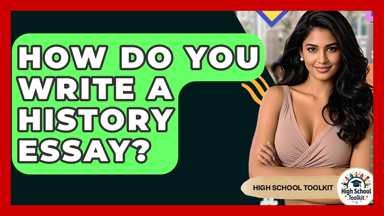 How Do You Write A History Essay? - High School Toolkit - YouTube