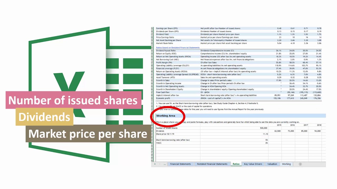 Tips on Calculating Ratios in Your Spreadsheet - YouTube