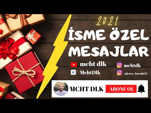İSME ÖZEL TEBRİK KUTLAMA MESAJLARI NASIL YAPILIR