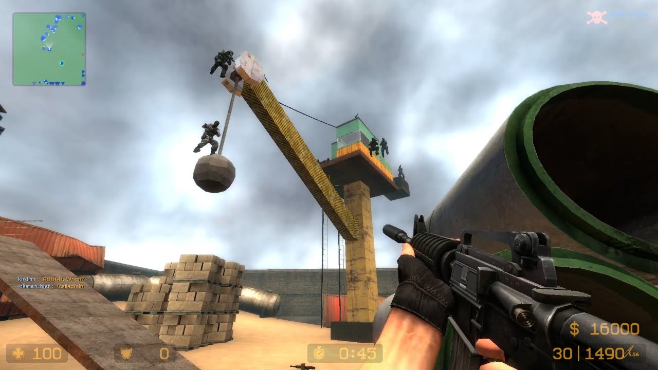Counter Strike Source Zombie Hunting Elite-Hunterz - YouTube