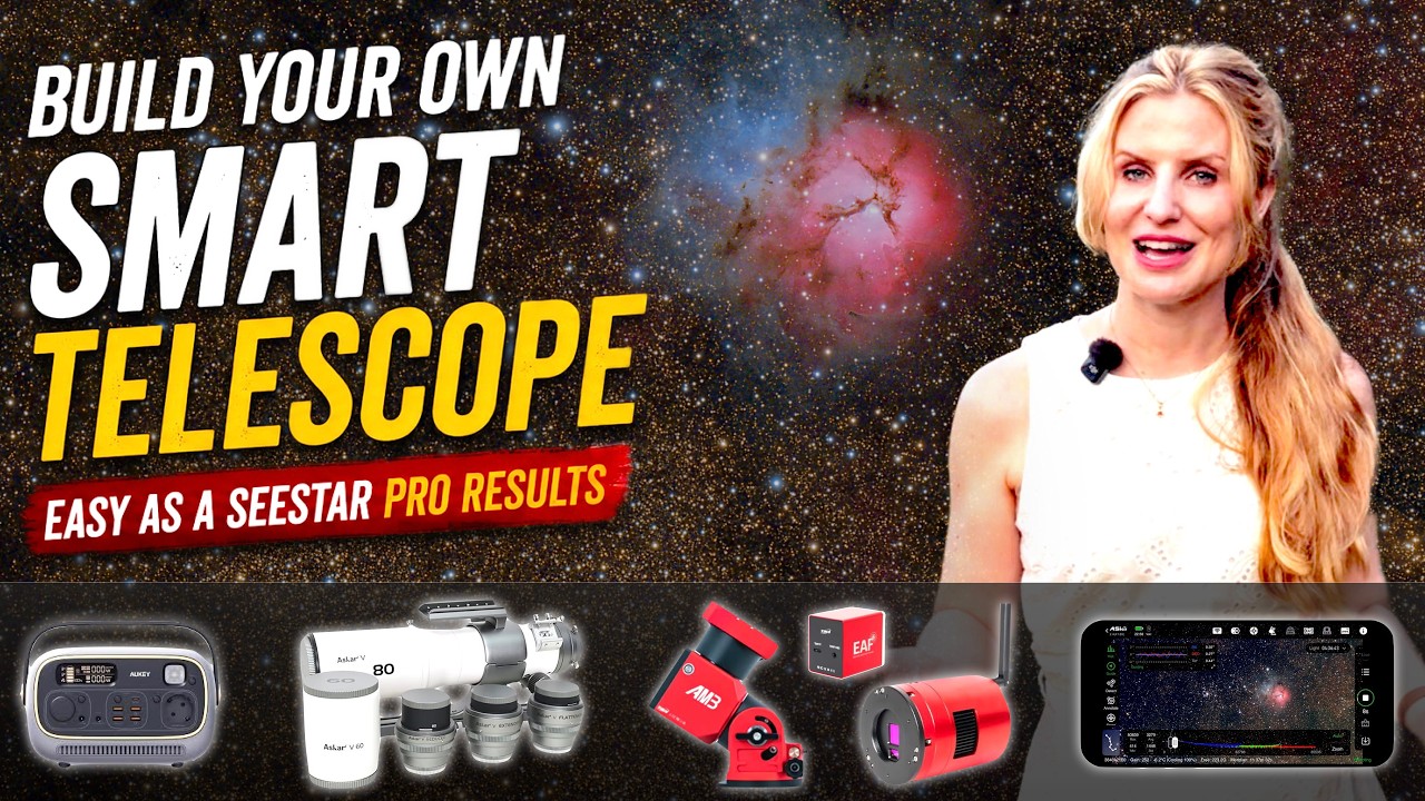 Build Your Own Smart Scope! Easy as a SeeStar, Pro results! - YouTube