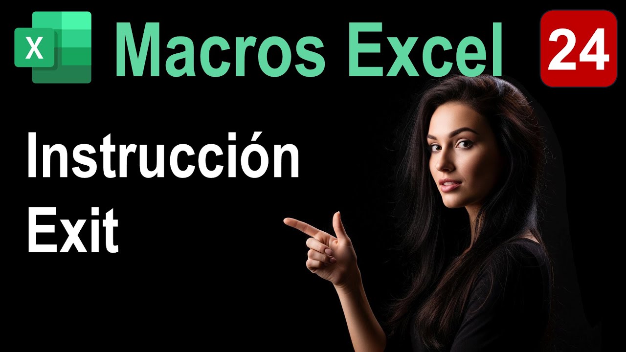 24. Curso Macros en Excel. Instrucción Exit. - YouTube