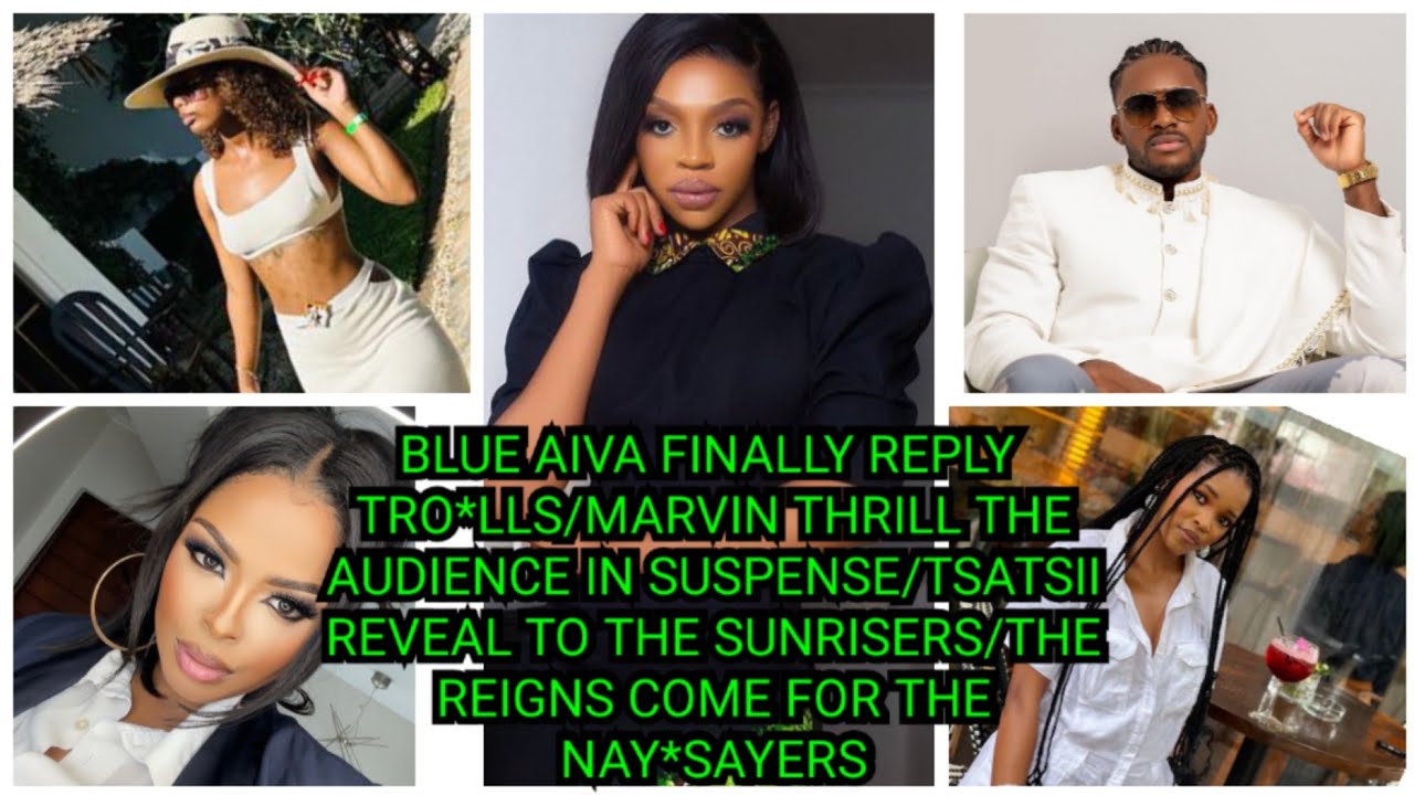 BLUE AIVA COME OUT OPEN/MARVIN THRILL THE AUDIENCE /TSATSII REVEAL TO ...