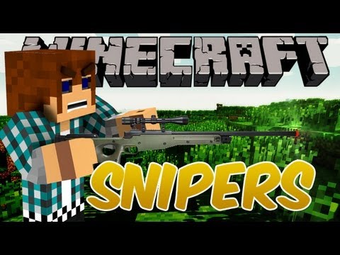 Minecraft Mod 1.4.5 | Sniper Mod - YouTube