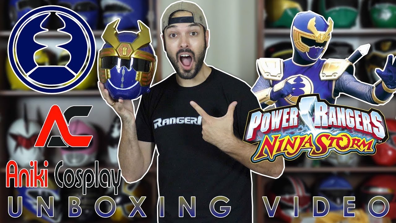 Power Rangers Ninja Storm Navy Thunder Ranger