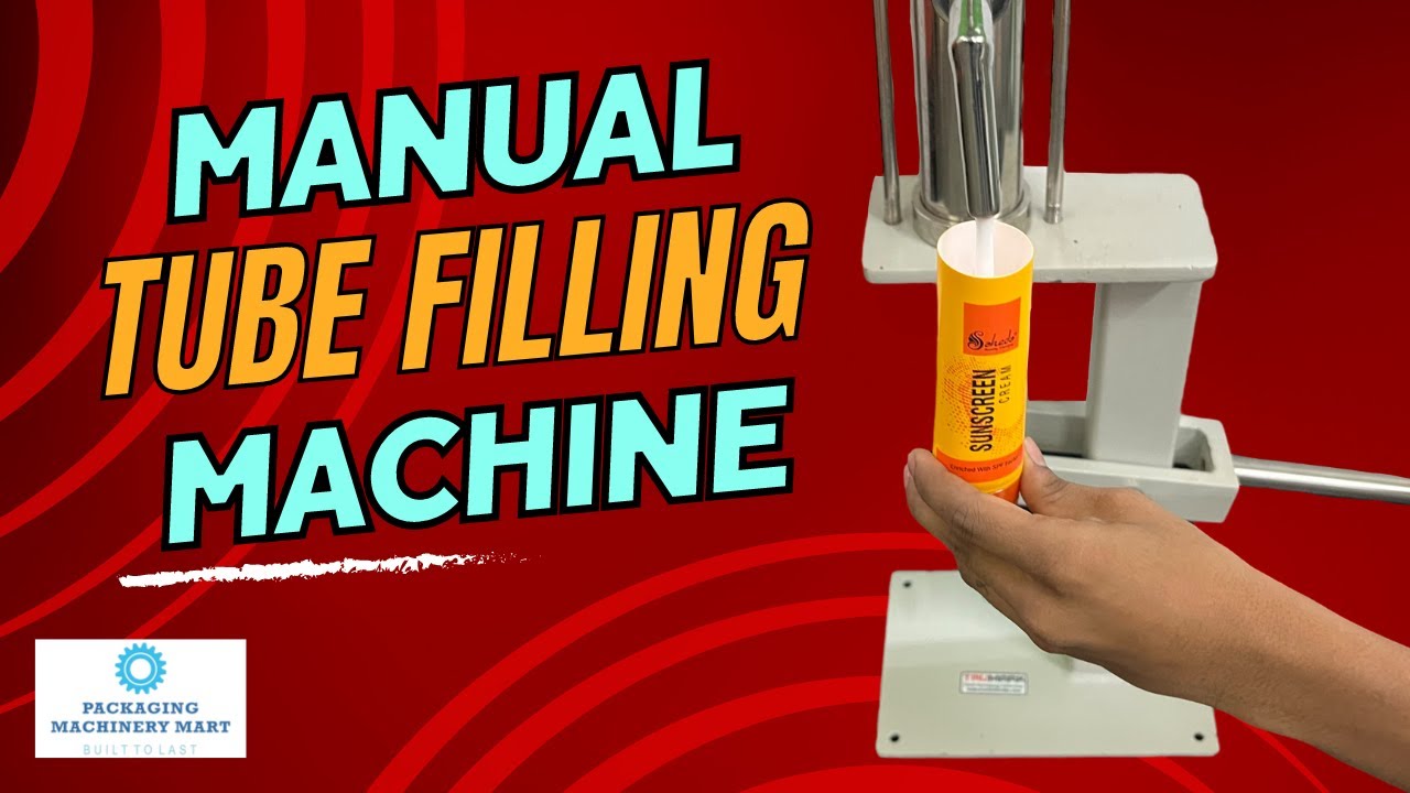 Manual Tube Filling Machine - YouTube