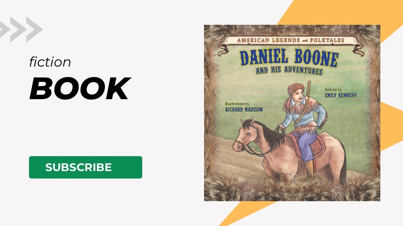 Learn English Through story| Daniel Boone and His Adventures #book # ...
