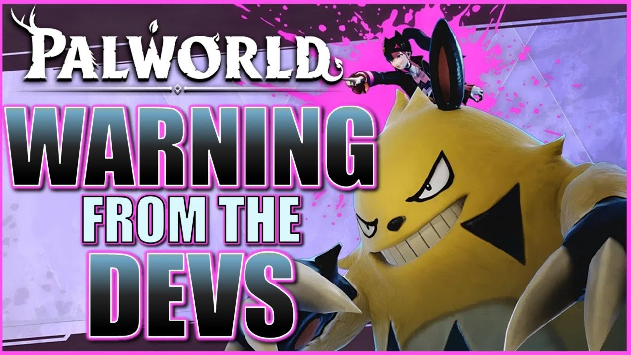 Palworld's Newest Drama and a Warning from the Devs! - YouTube