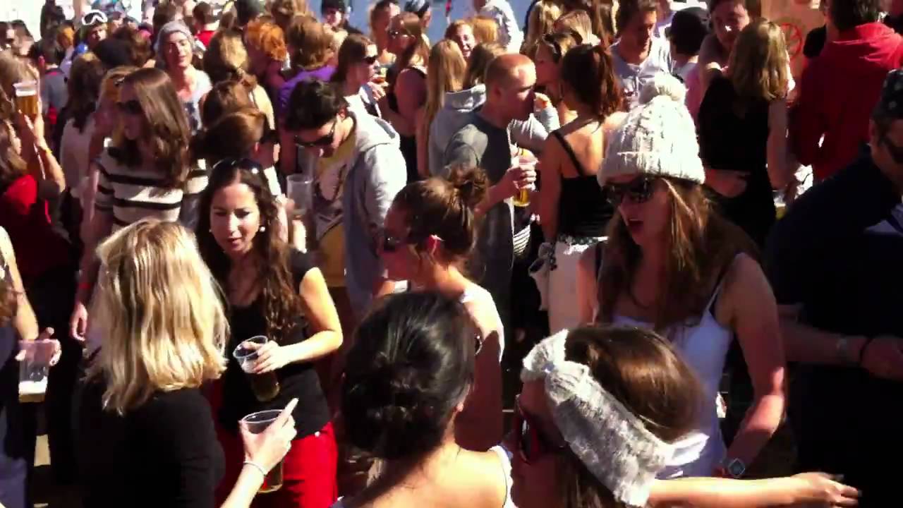 Student Snow fest @ Pano Bar, Les 2 Alpes, France - YouTube
