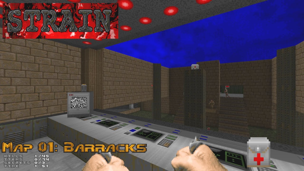 STRAIN - Map 01: Barracks (UVMax 1:22) - YouTube