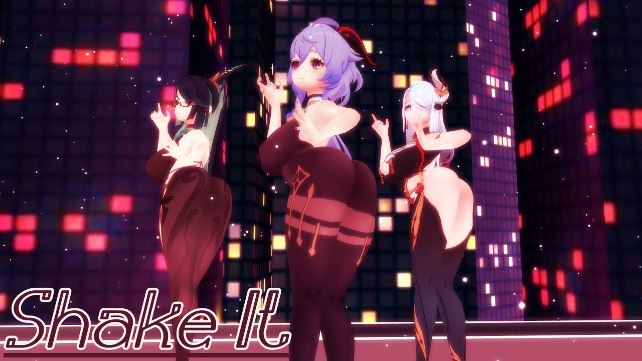 Shake It MMD | Thicc Liyue Sensei & Students - YouTube