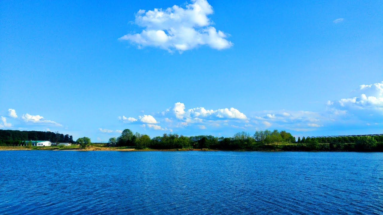 1 Hour Ambient Music w. Beautiful Lake Landscape In 4k Quality ...