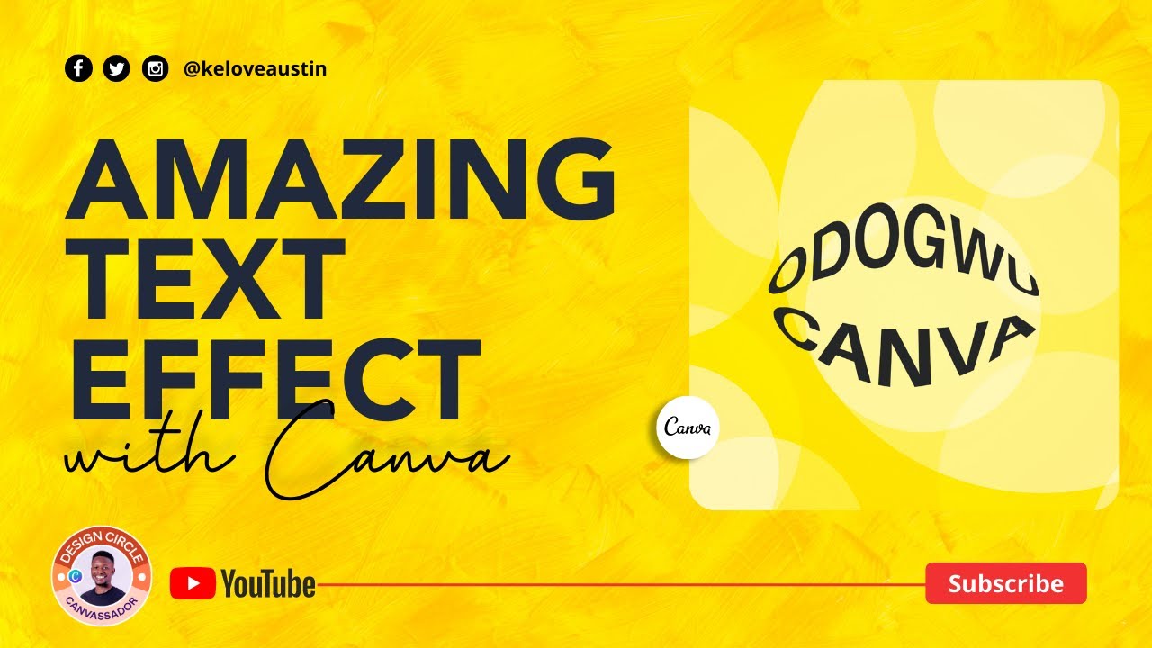 Amazing Canva Text Feature - YouTube