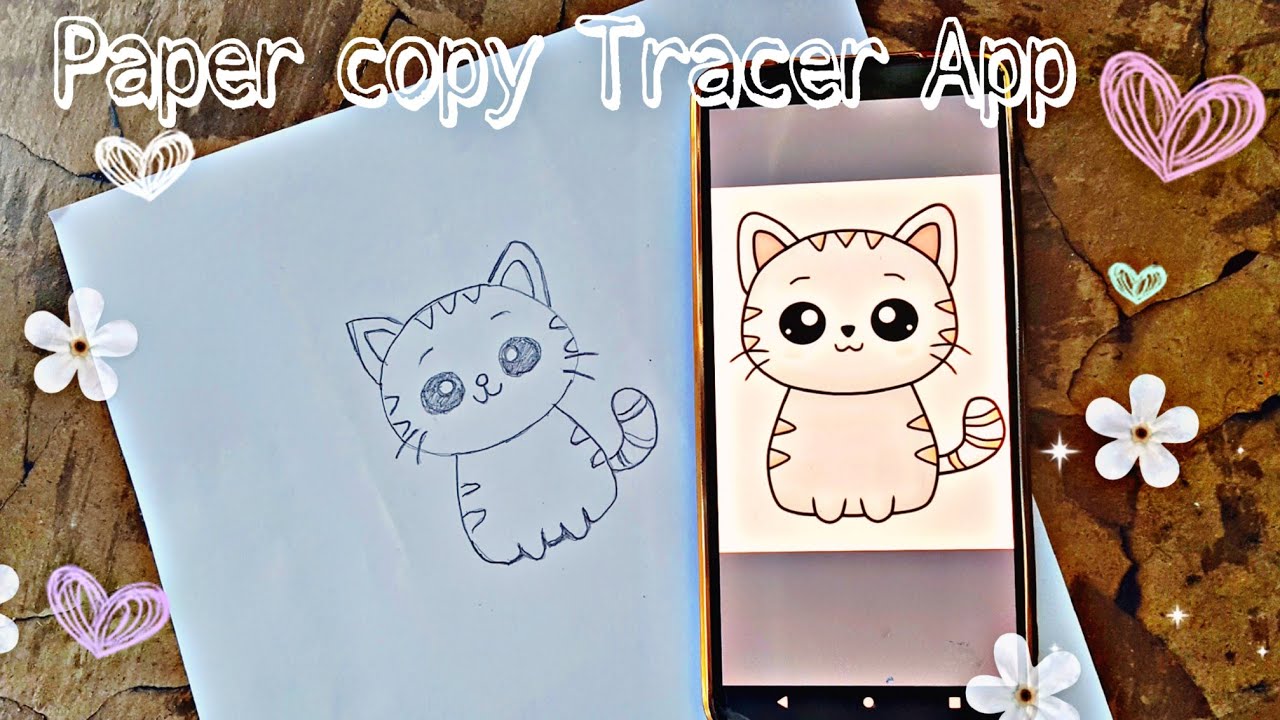 Easy ആയി ഫോണിൽ നിന്ന് picture trace ചെയ്ത് വരക്കാം| Paper Copy Tracer ...