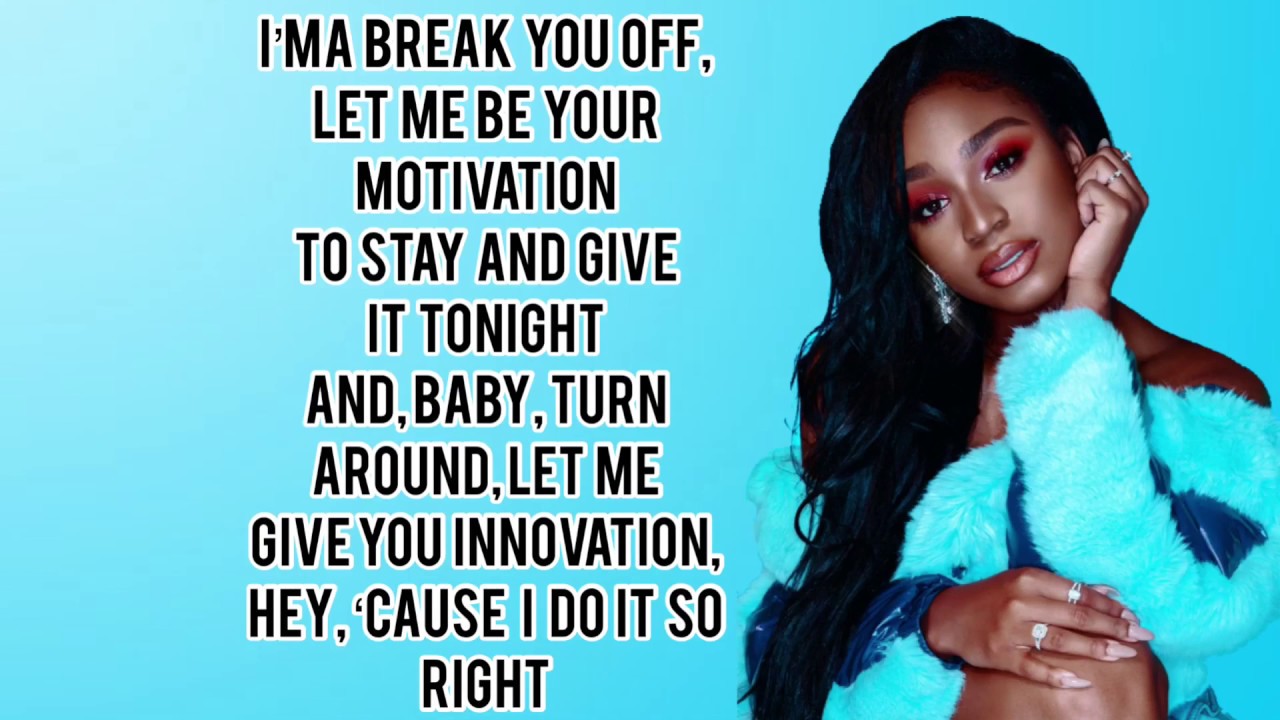 Normani- Motivation (Lyrics) - YouTube