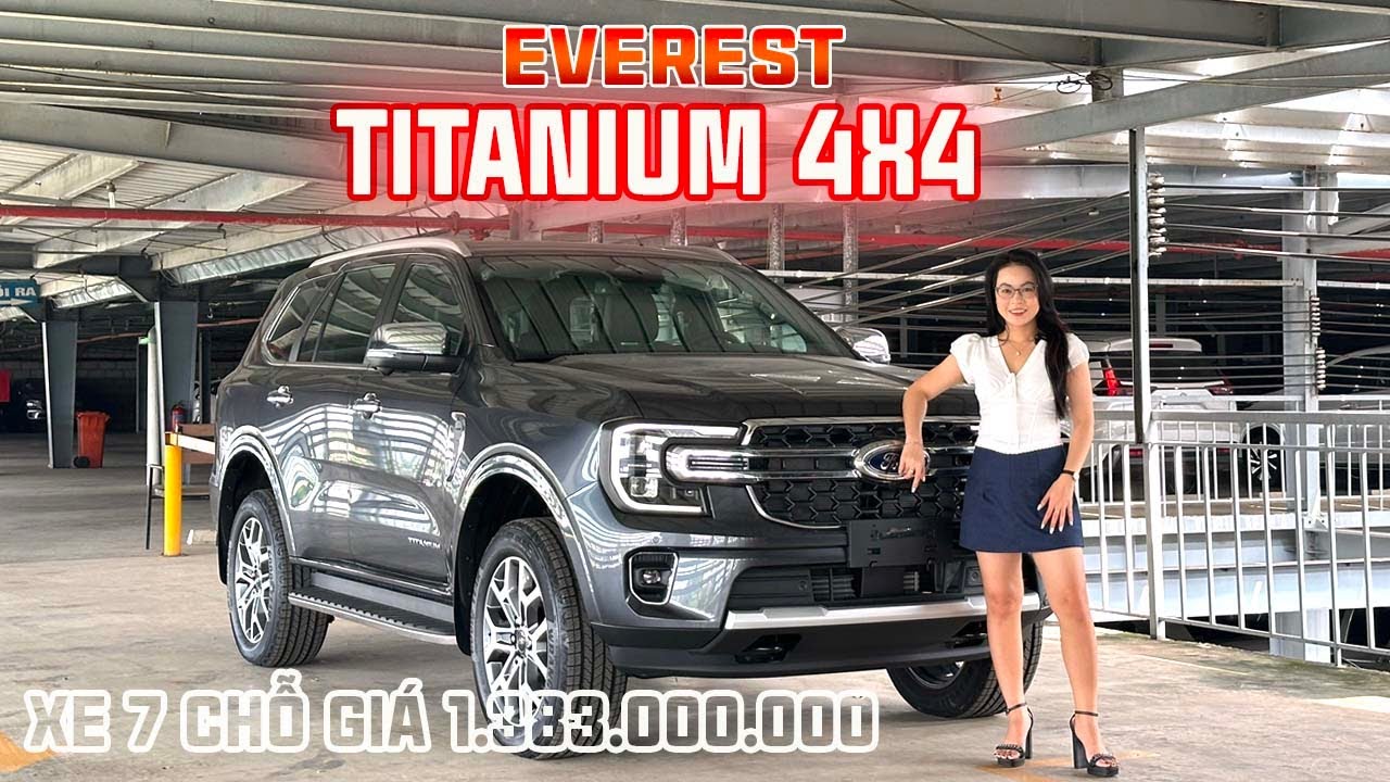 Xe 7 Chỗ 2 cầu Ford Everest Titanium 4x4 2025 màu Xám giá 1 tỷ 383 ...