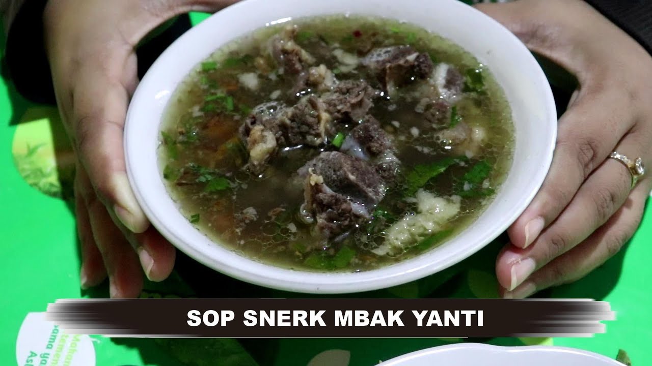 SALAH SATU DI PURWOREJO SOP SNERK MBAK YANTI - YouTube