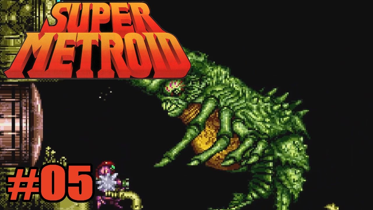 Let's Play: Super Metroid Episode 5-Battle Of Draygon - YouTube