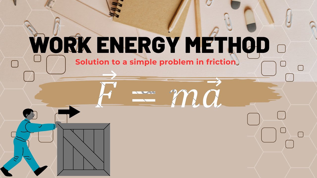 A simple Problem in Work - Energy Method - YouTube
