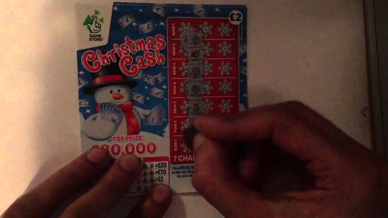 Scratch Card winners New XMAS scratchcards episode 2 - YouTube