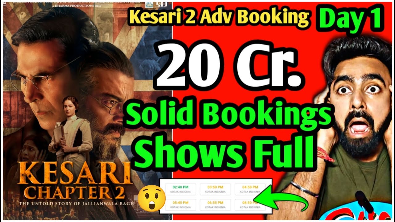 KESARI 2 ADVANCE BOOKING COLLECTION DAY 1 KESARI 2 REVIEW KESARI 2 ...