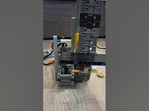 Подъемник из лего - YouTube