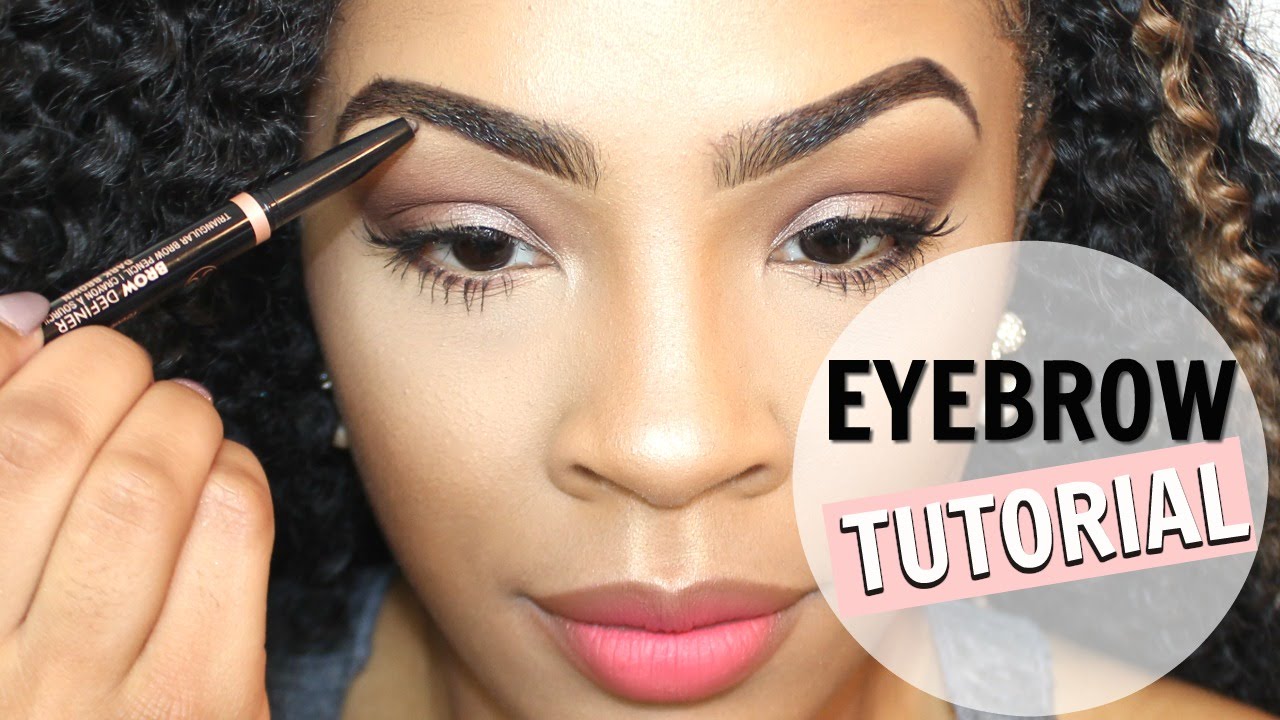 EASY EYEBROW TUTORIAL | 2016 - YouTube