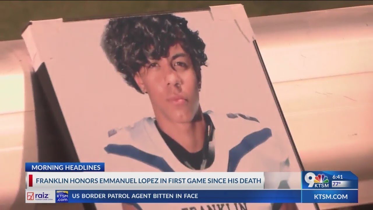 Franklin High School honors Emmanuel Lopez in first game since his ...